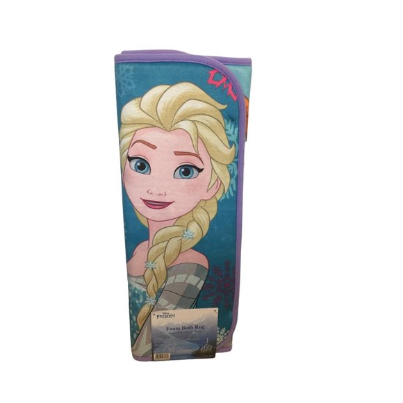 Frozen | Bath | Disney Frozen Elsa Anna Olaf Foam Bath Mat 2 X 30 ...